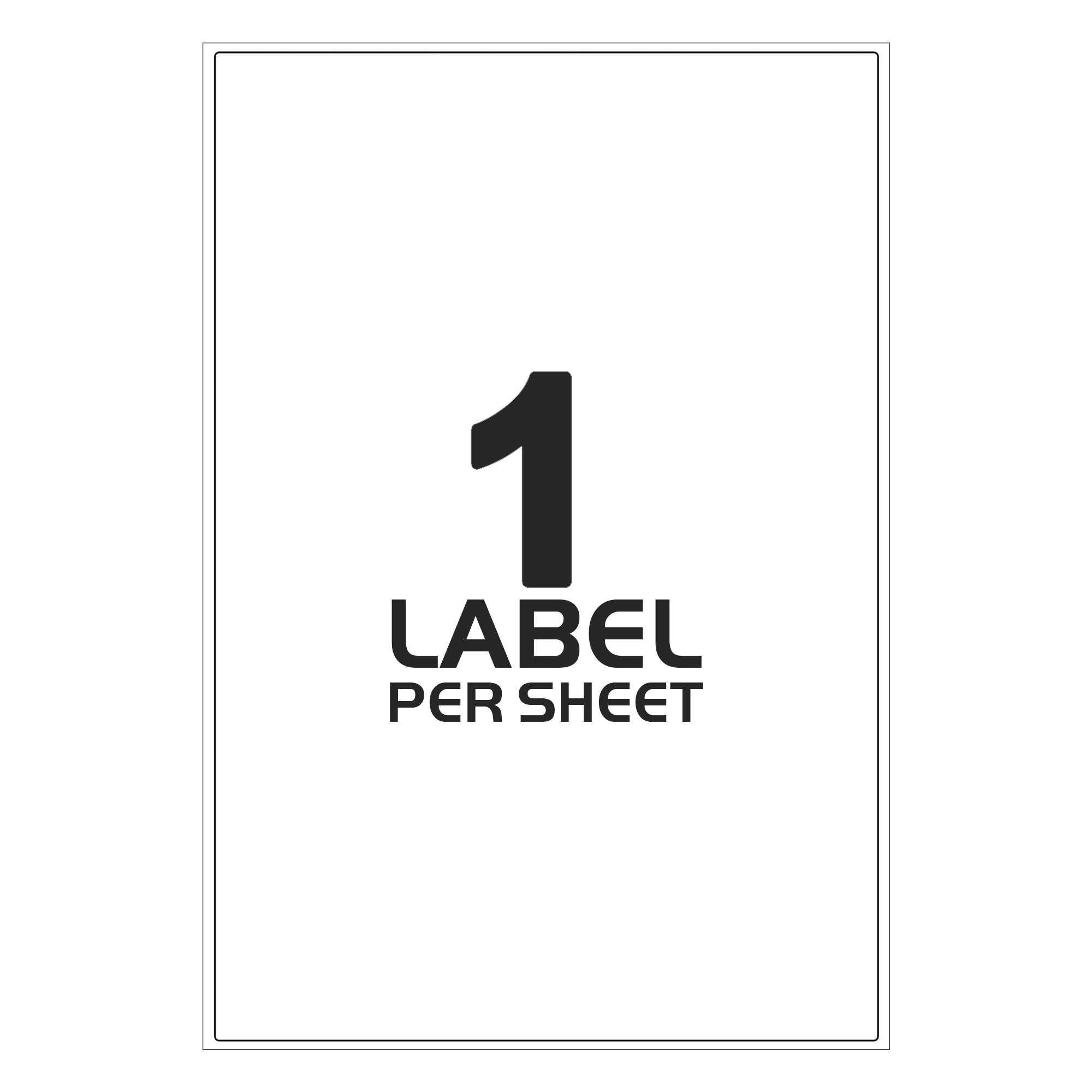 Address Labels Stickers White A4 Sheets Self Adhesive Inkjet Paper Las ...