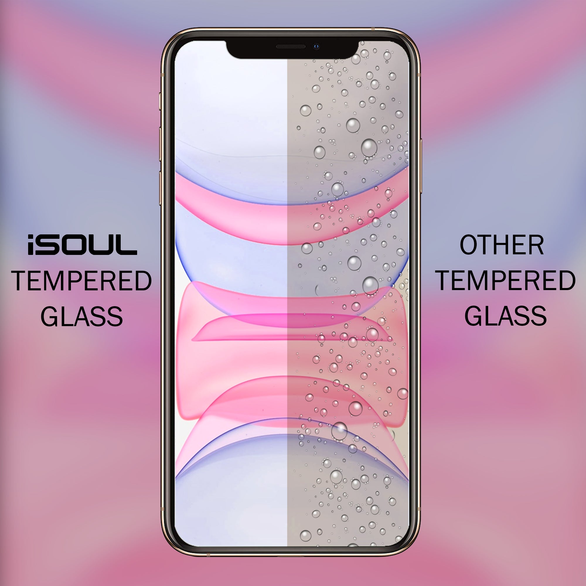 iPhone 11/XR Screen Protector 6.1-Inch, Tempered Glass HD Film, 2-Pack ...