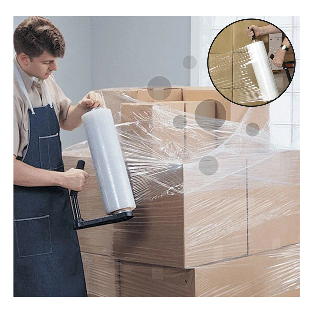 Heavy Duty Clear Plastic Shrink Wrap Cling Film Stretch Roll for Palle ...