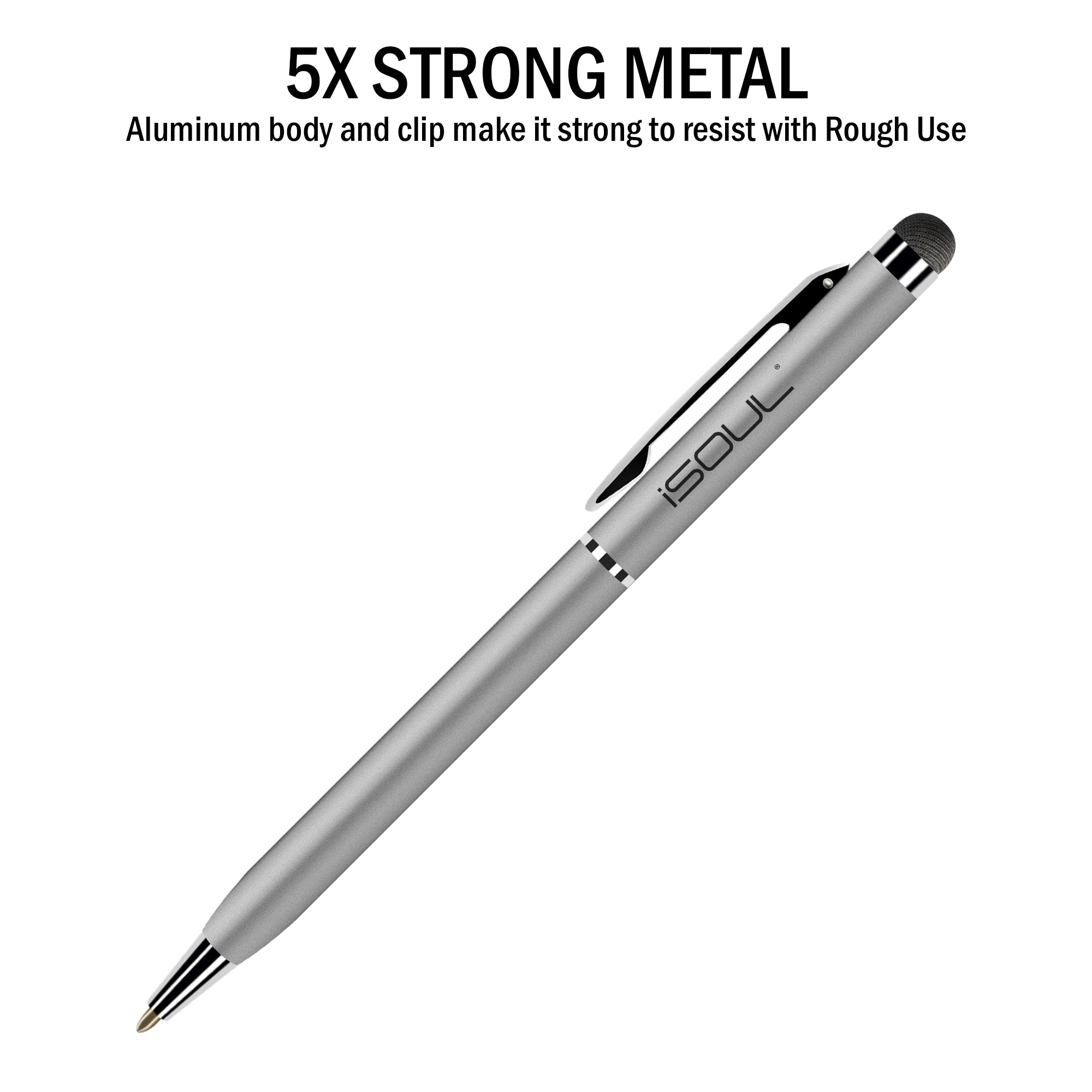 10x Stylus Ink Ball Pen For iPhone iPad Tablet and more -iSOUL