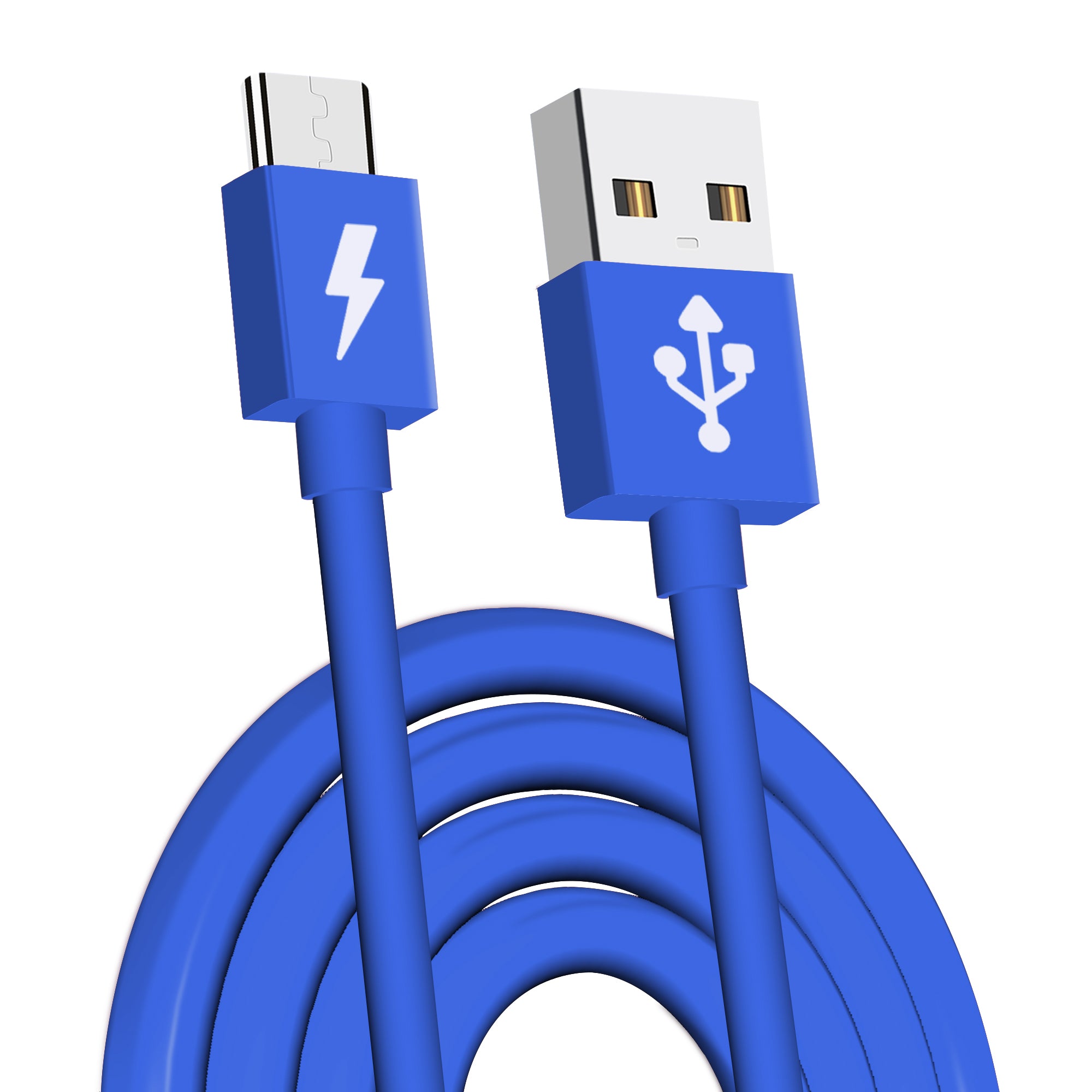 Micro USB Cable for Fast Data Sync Charger Cable Lead 1m / 2m / 3m – iSOUL
