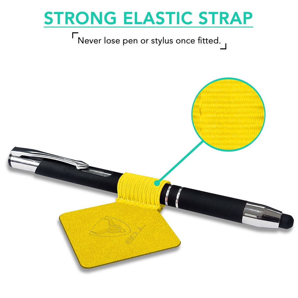 3X Yellow Adhesive Pen Loop Holder for Surface Pen – iSOUL