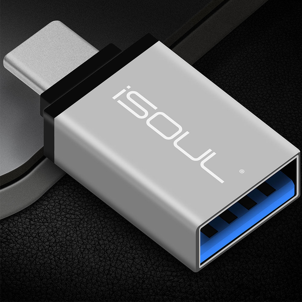 iSOUL type c usb male to female adapter 3.0