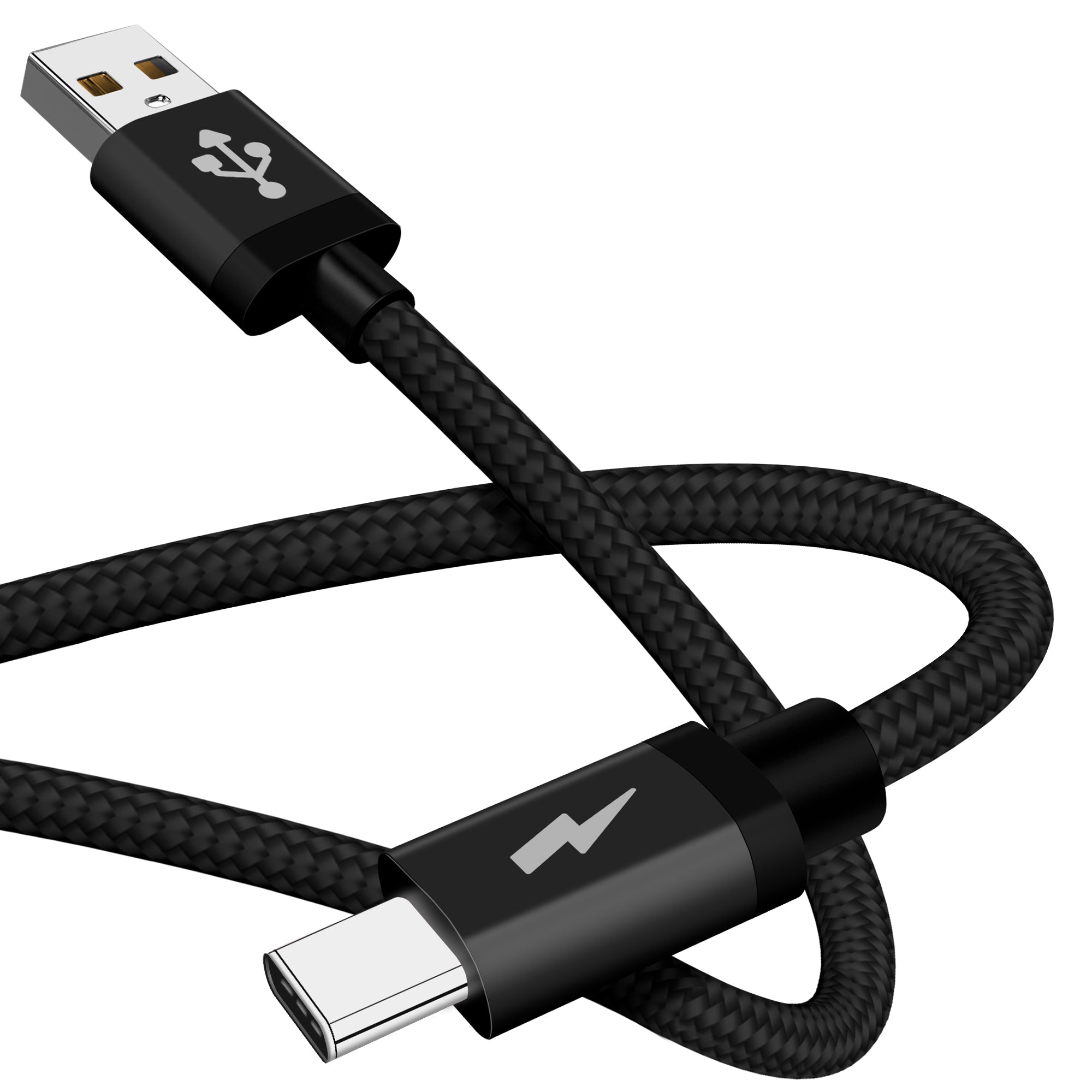 iSOUL Braided USB Type C Cable for Charger and Data Sync