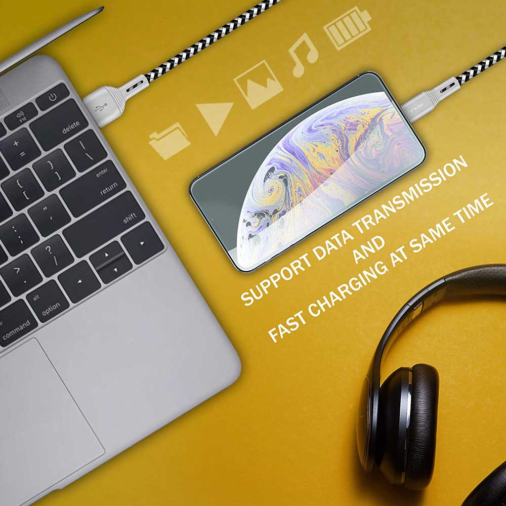 iSOUL 15cm Lightning USB Data Cable Fast Charging Lightning Cable