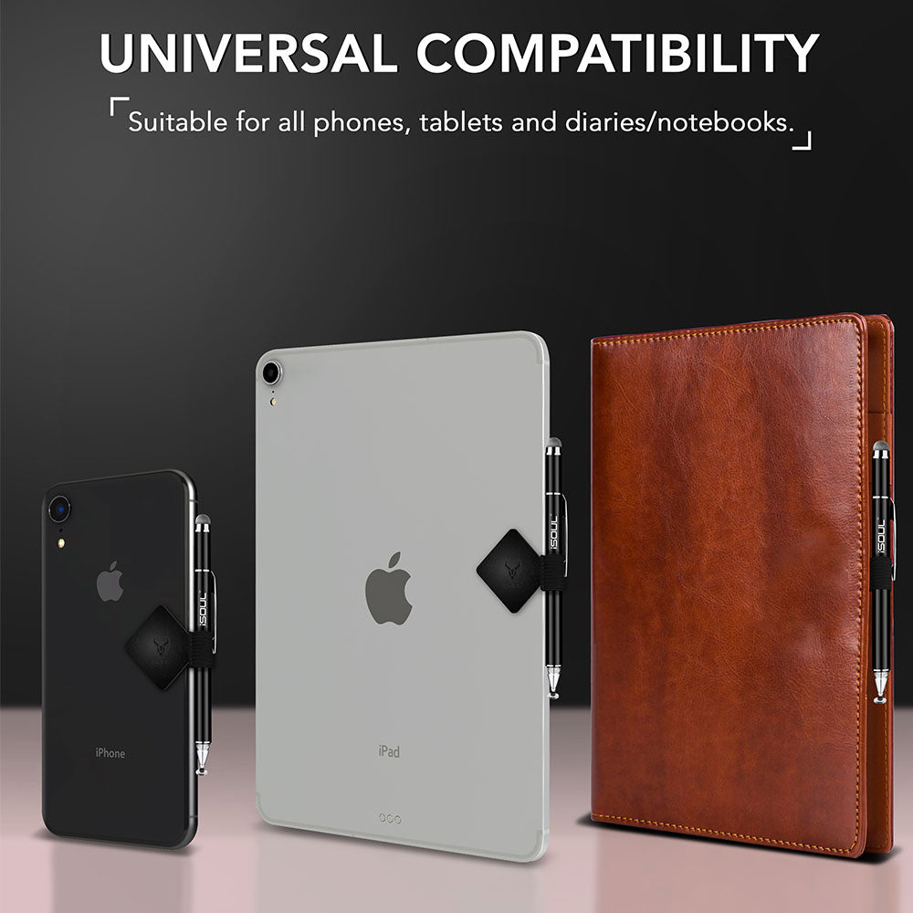 3X iSOUL Adhesive Pen Loop Stylus Holder