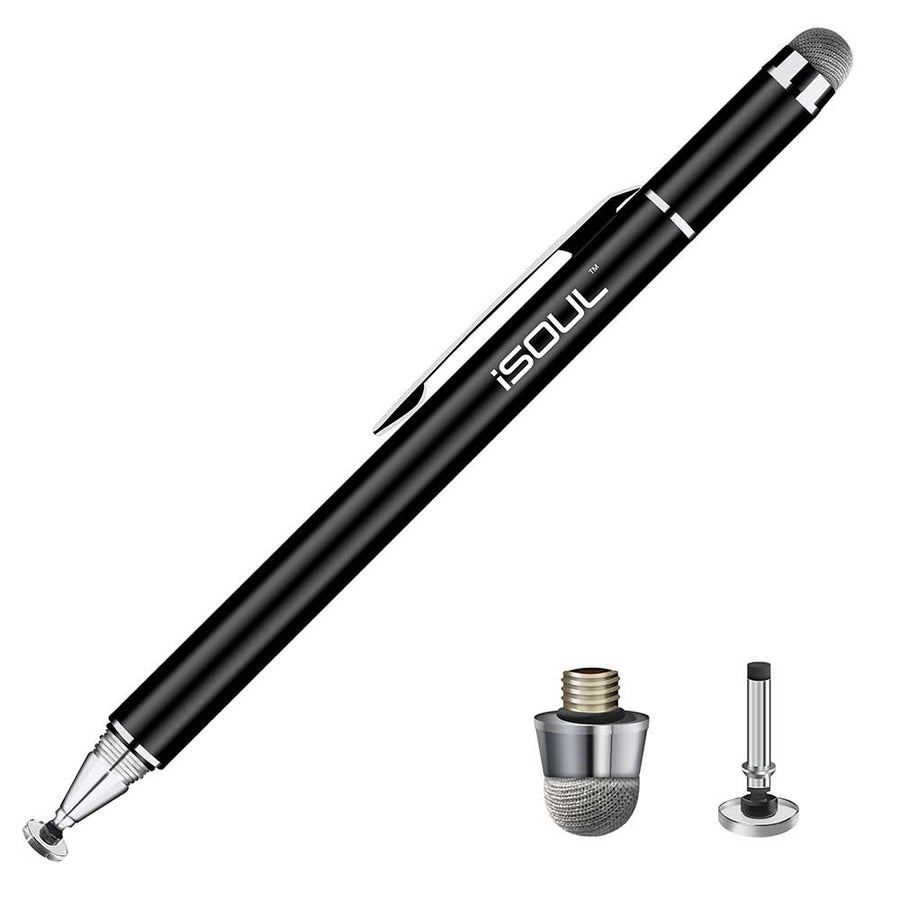 Stylus Pen with Microfiber and Capacitive Precise Disc - iSOUL