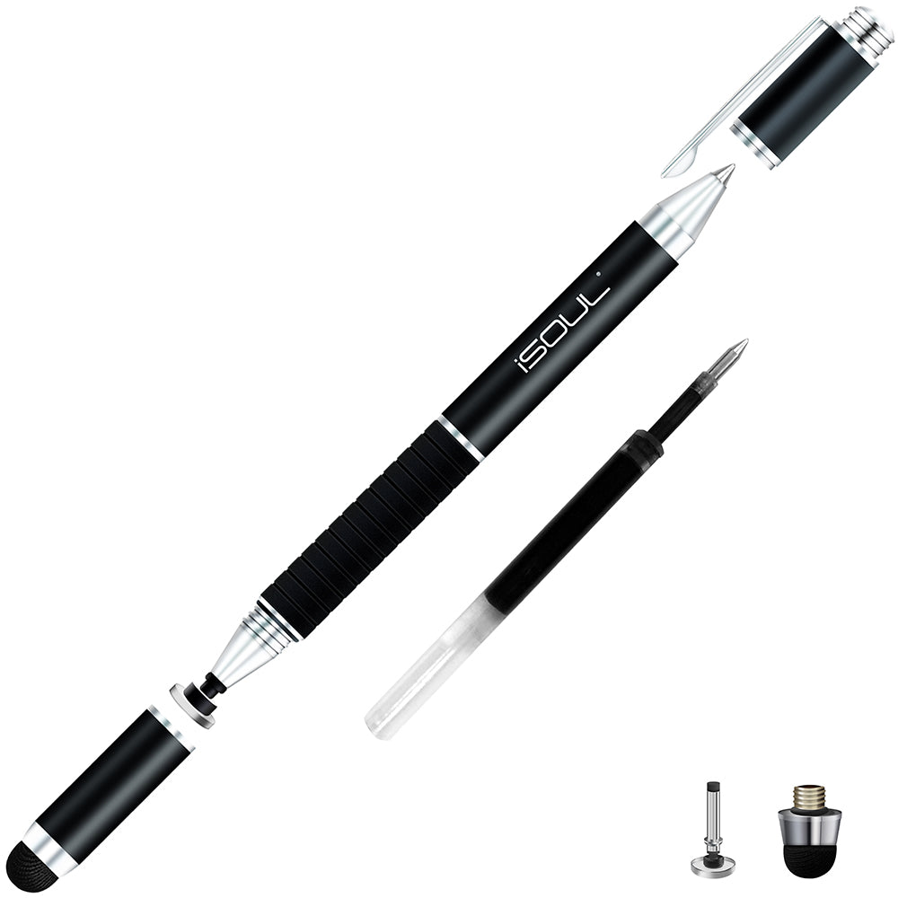 iSOUL Stylus Gel Pen with Microfiber Capacitive Precise Disc