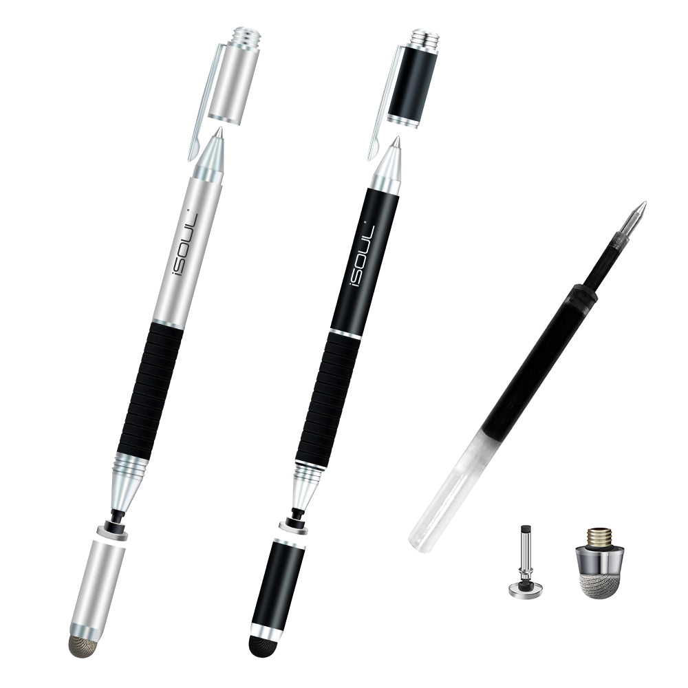 iSOUL Stylus Gel Pen with Microfiber Capacitive Precise Disc