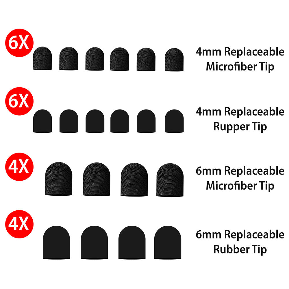 iSOUL Stylus Pen for iPad Tablet iPhone with Microfiber Tips