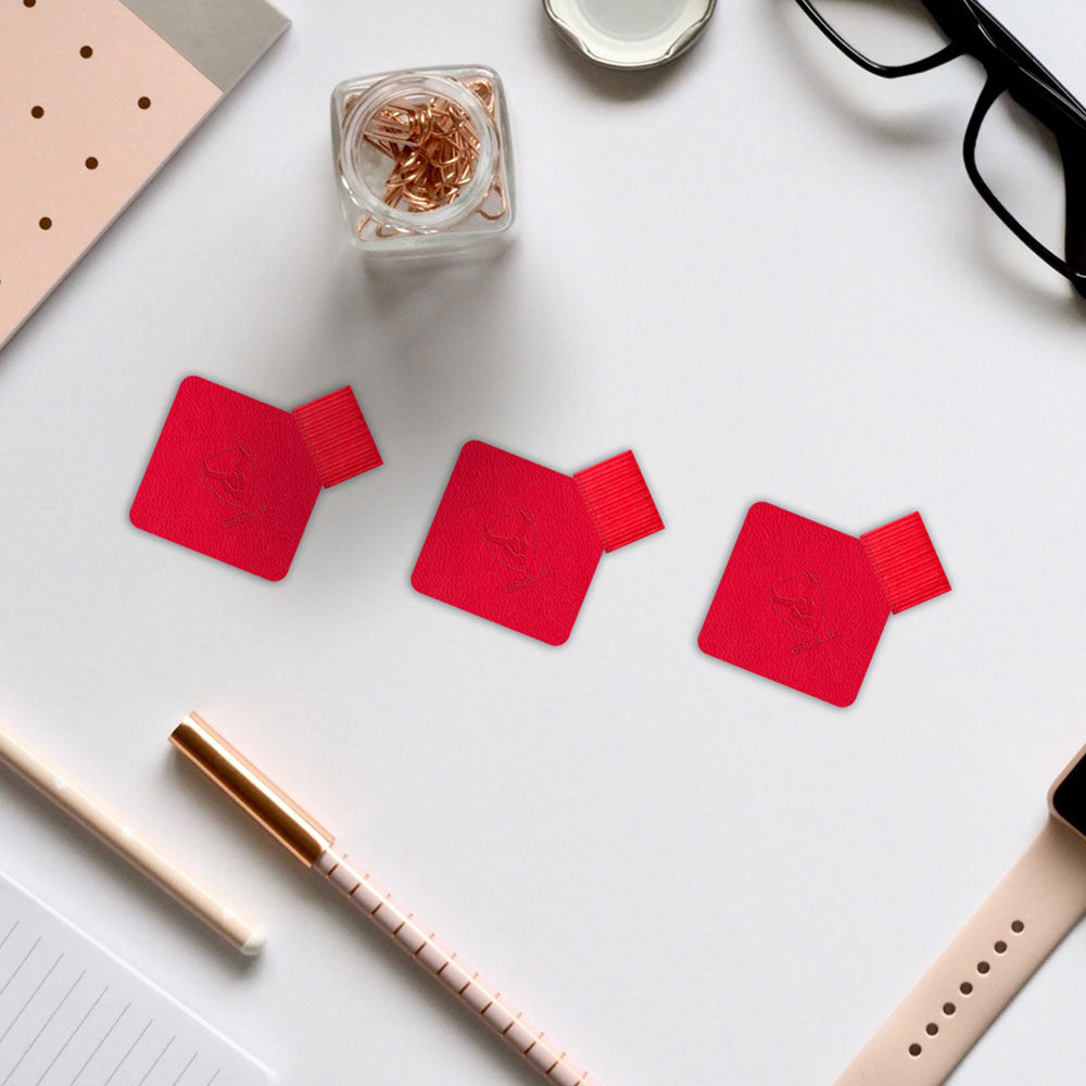 Pack of 3 iSOUL Pen Loop Sticker for Notebooks