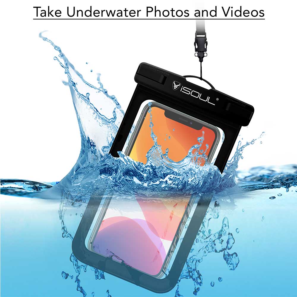 iSOUL Waterproof Cover for Mobile Phone upto 6.1 Inch Phones